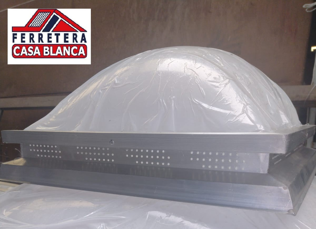 DOMOS RECTANGULARES CON VENTILA ACRÍLICO OPALINO – Ferreterias Casablanca